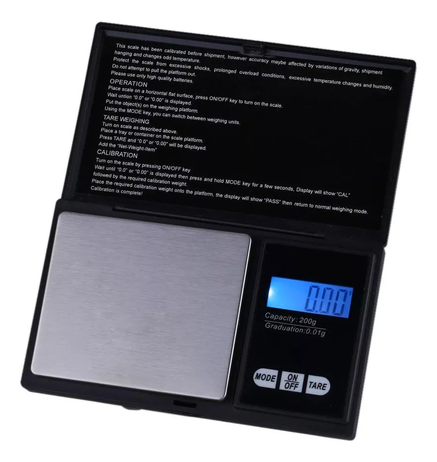 Pesa Gramera Digital Portatil – Binga!