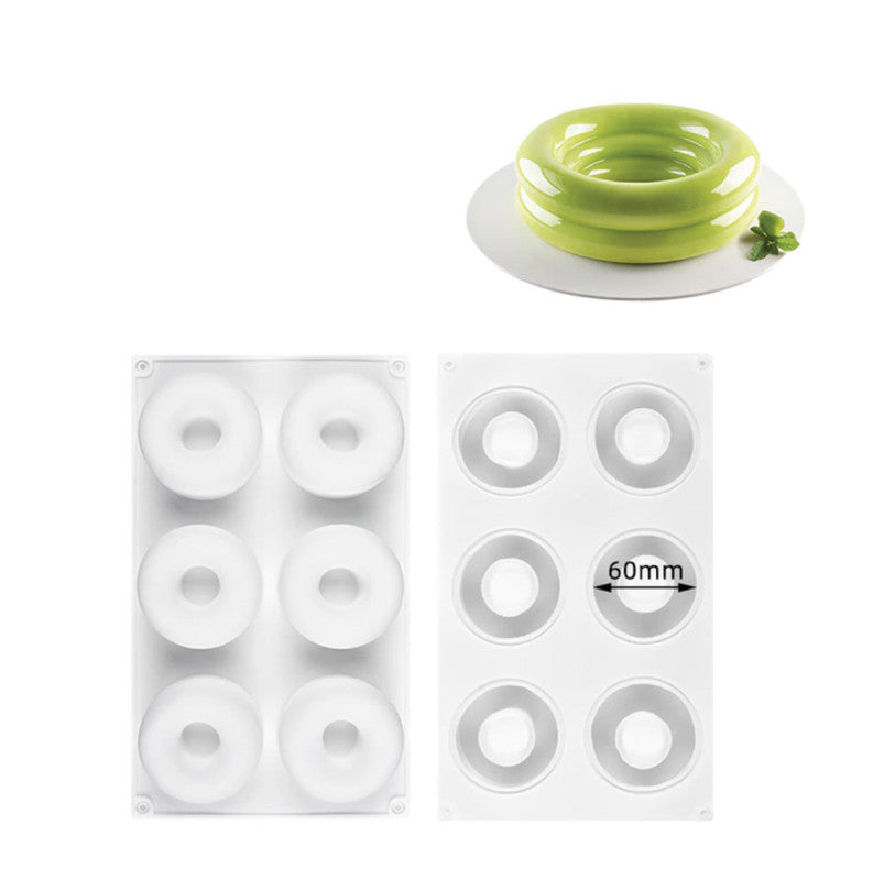 Molde doble dona monoporción – Binga!